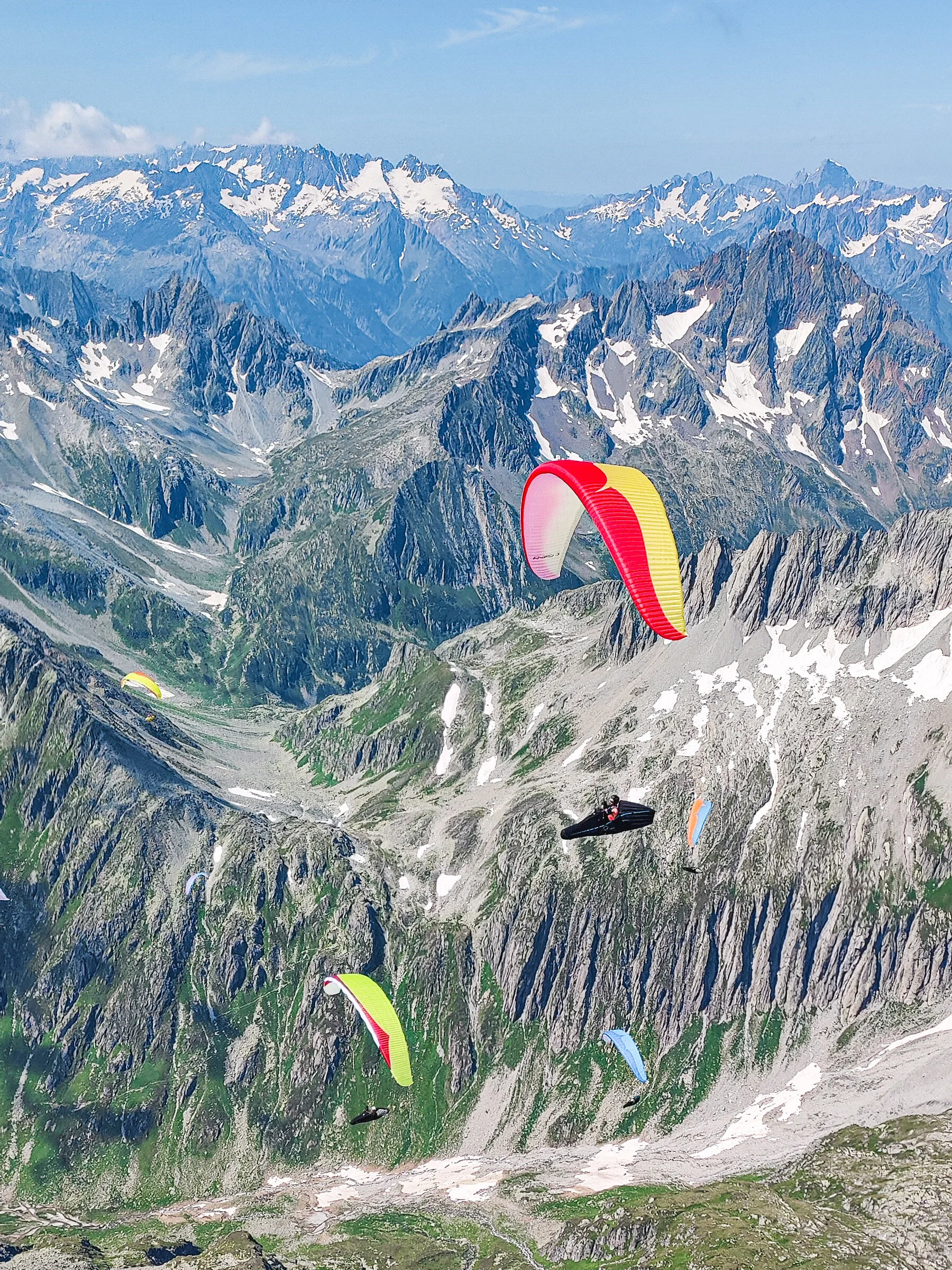 Paragliding in Disentis, Switzerland PWC Superfinal Competition 2021 ...