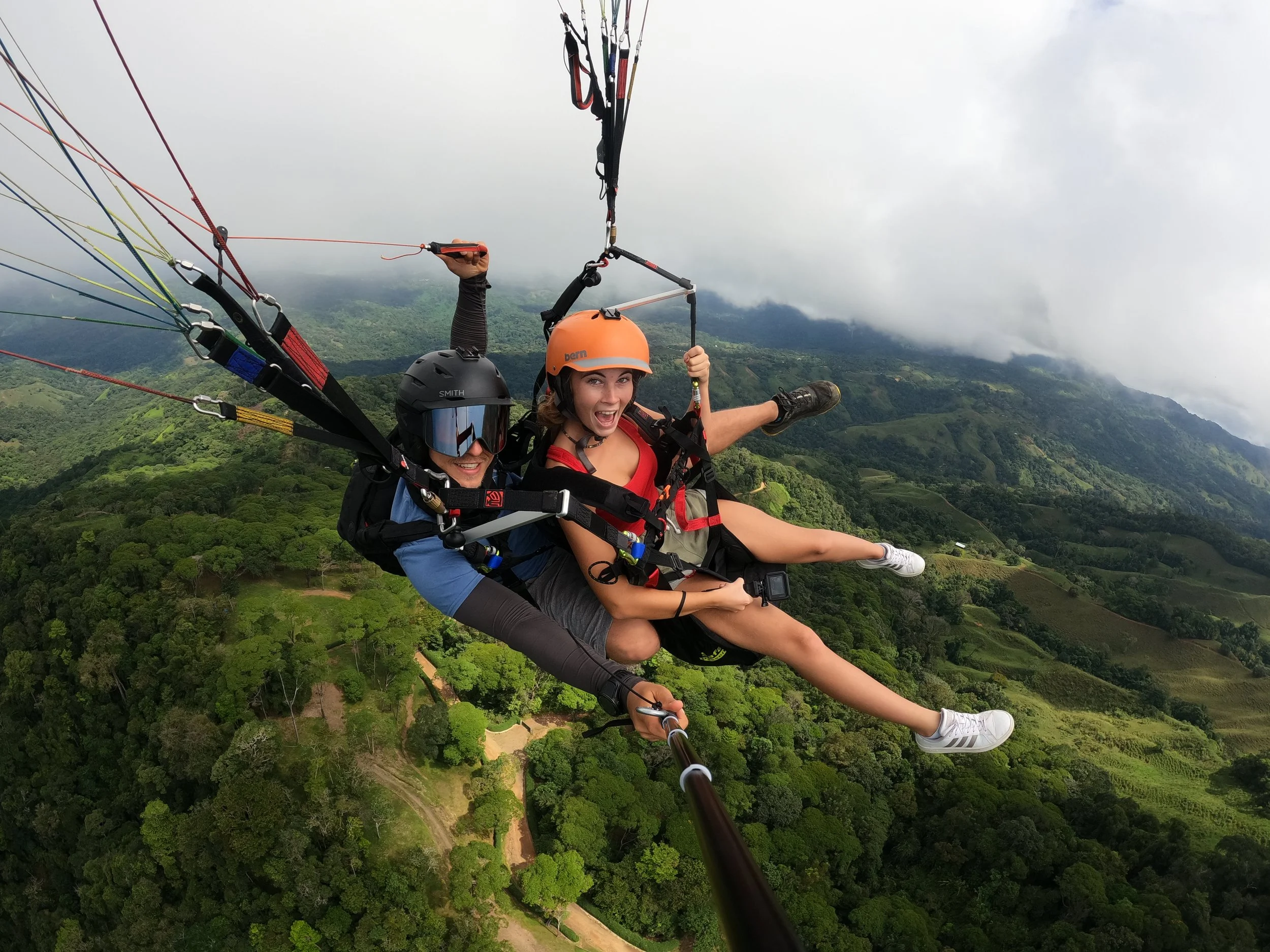 Tandem Paragliding Tours, and Paragliding Courses in Dominical Costa ...