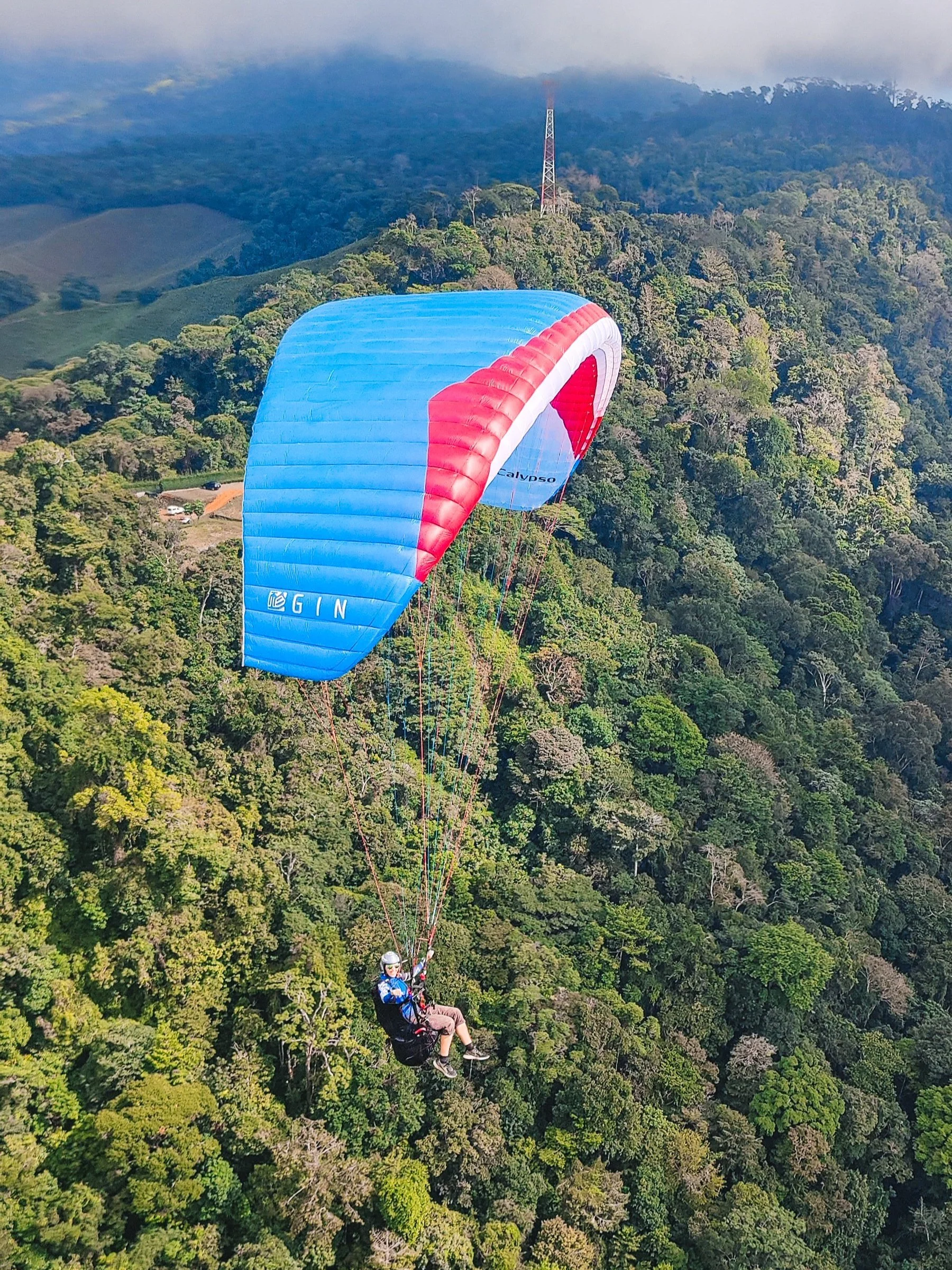 Learn To Fly In Dominical Costa Rica | Beginners USHPA P2 Paragliding ...