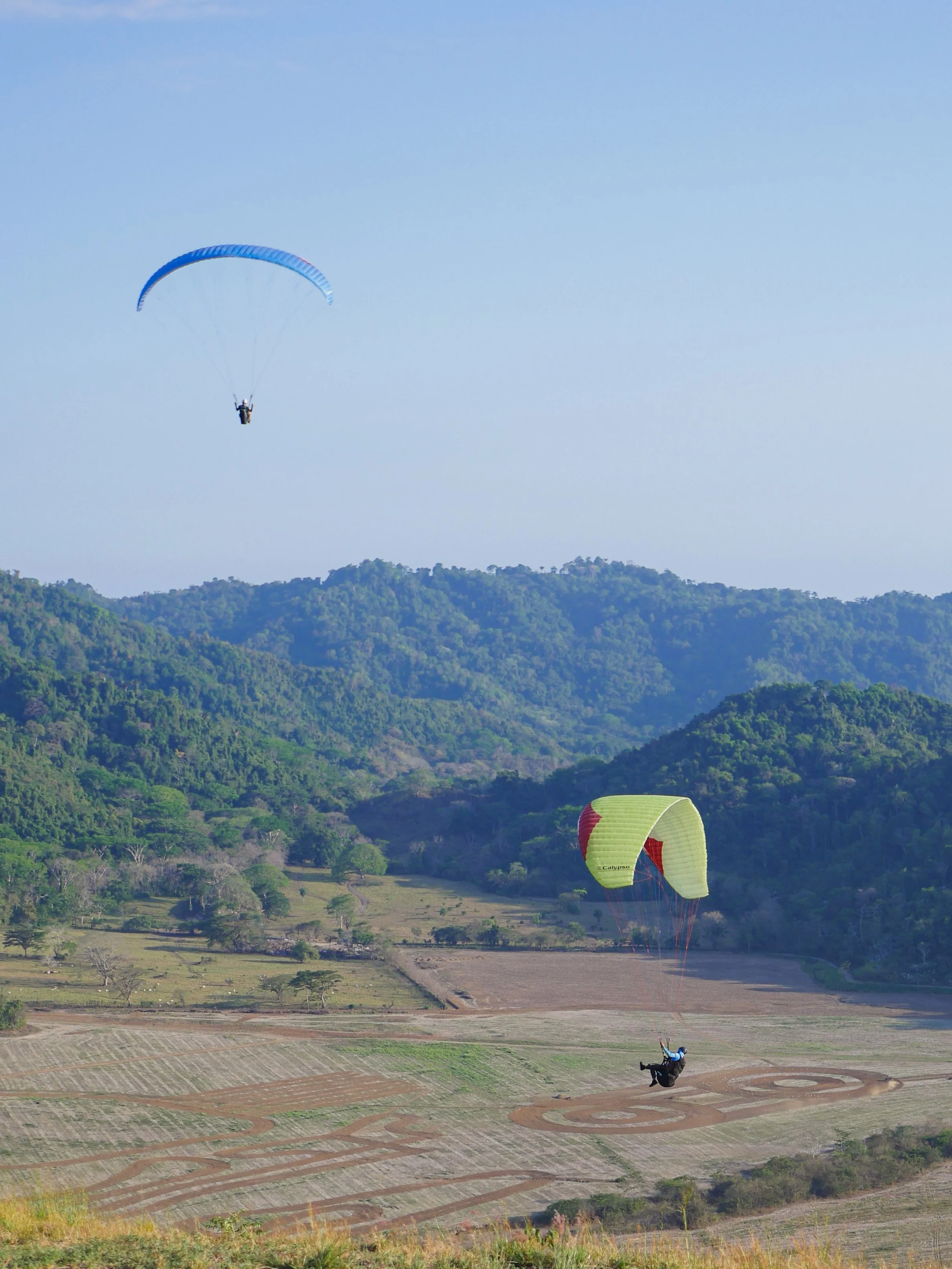 Tandem Paragliding Tours, and Paragliding Courses in Dominical Costa ...