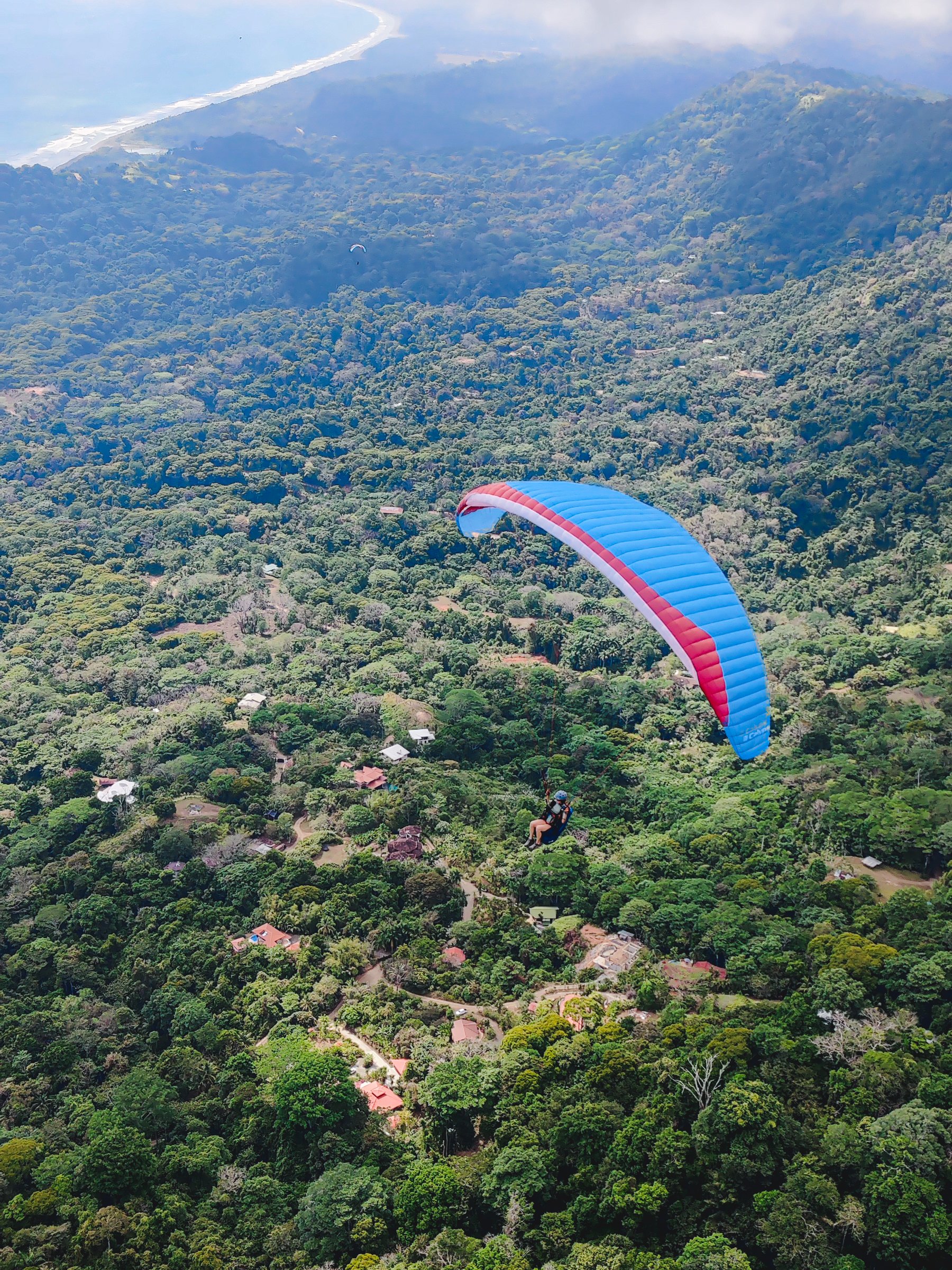 Learn To Fly In Dominical Costa Rica | Beginners USHPA P2 Paragliding ...