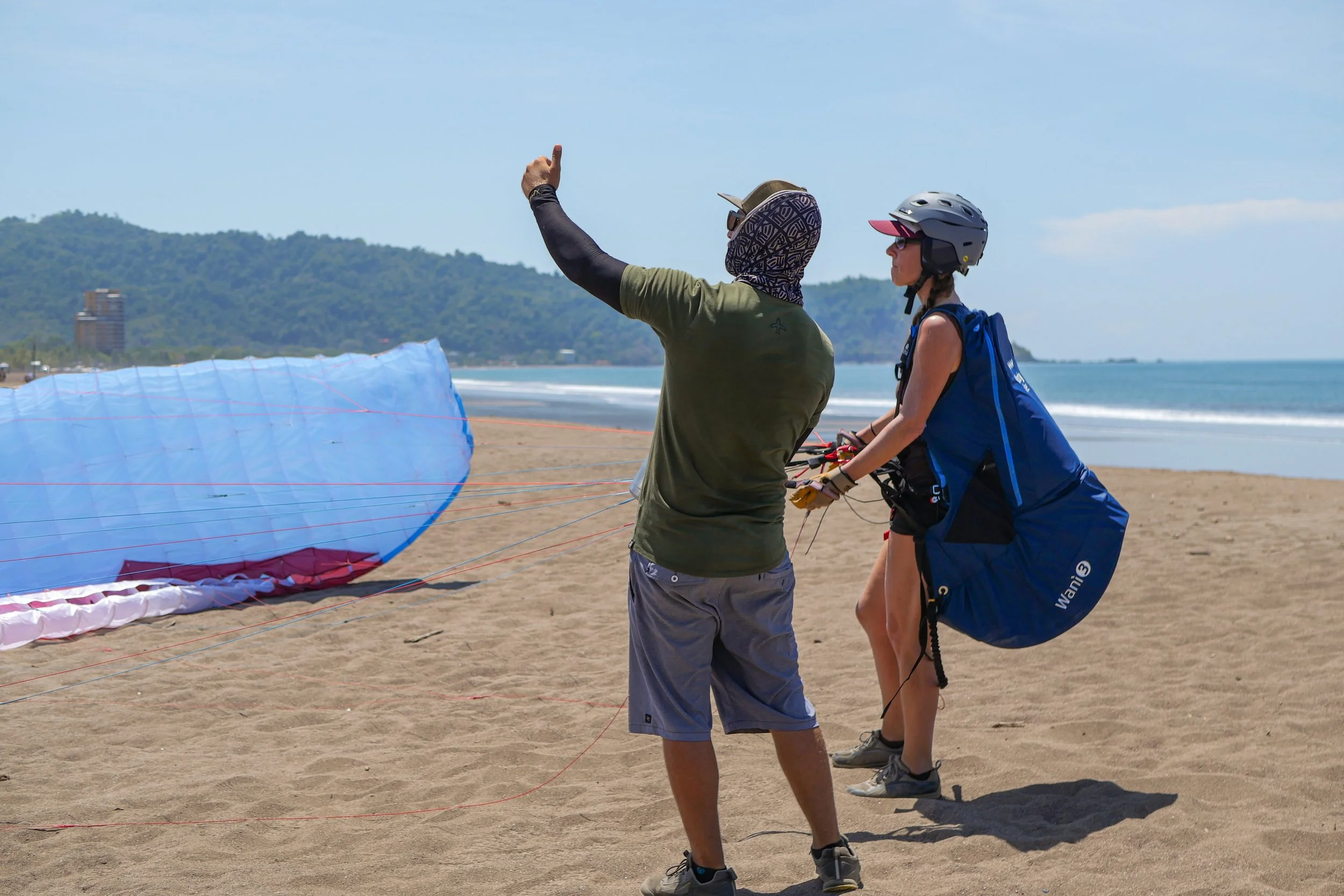 Learn To Fly In Dominical Costa Rica | Beginners USHPA P2 Paragliding ...