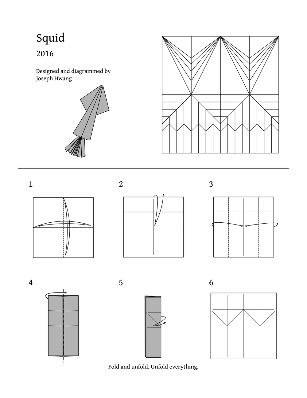 Squid Diagrams — Origami
