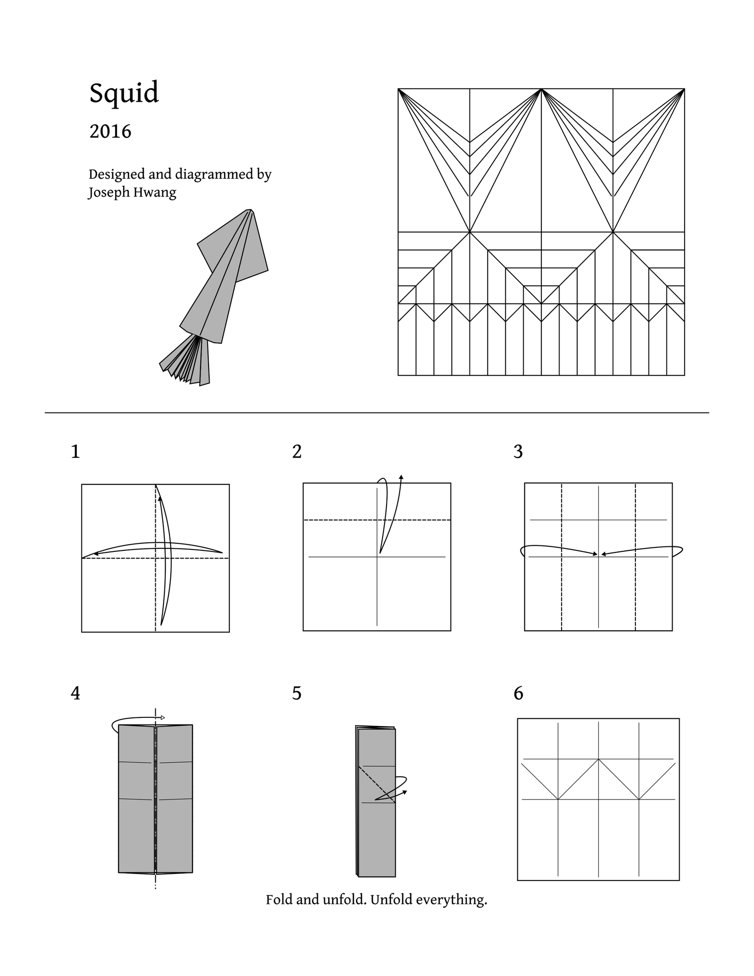 Squid Diagrams — Origami