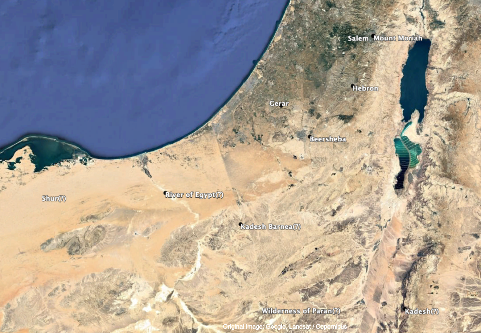 The Geography of Isaac and Ishmael — Kalev Creative