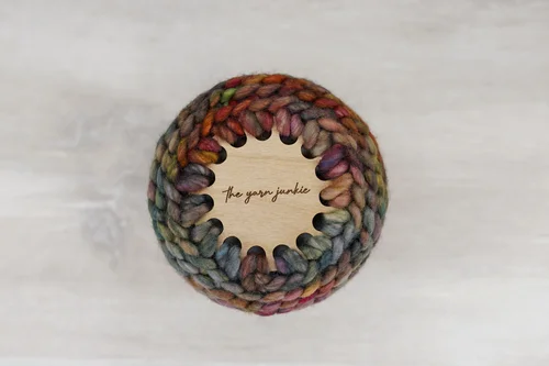 Removeable Wooden Pom Pom Buttons — Angie and Britt