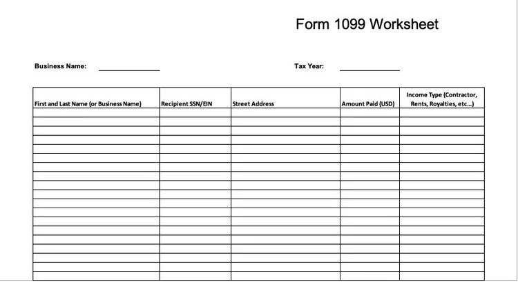 Worksheets — PacificoTax