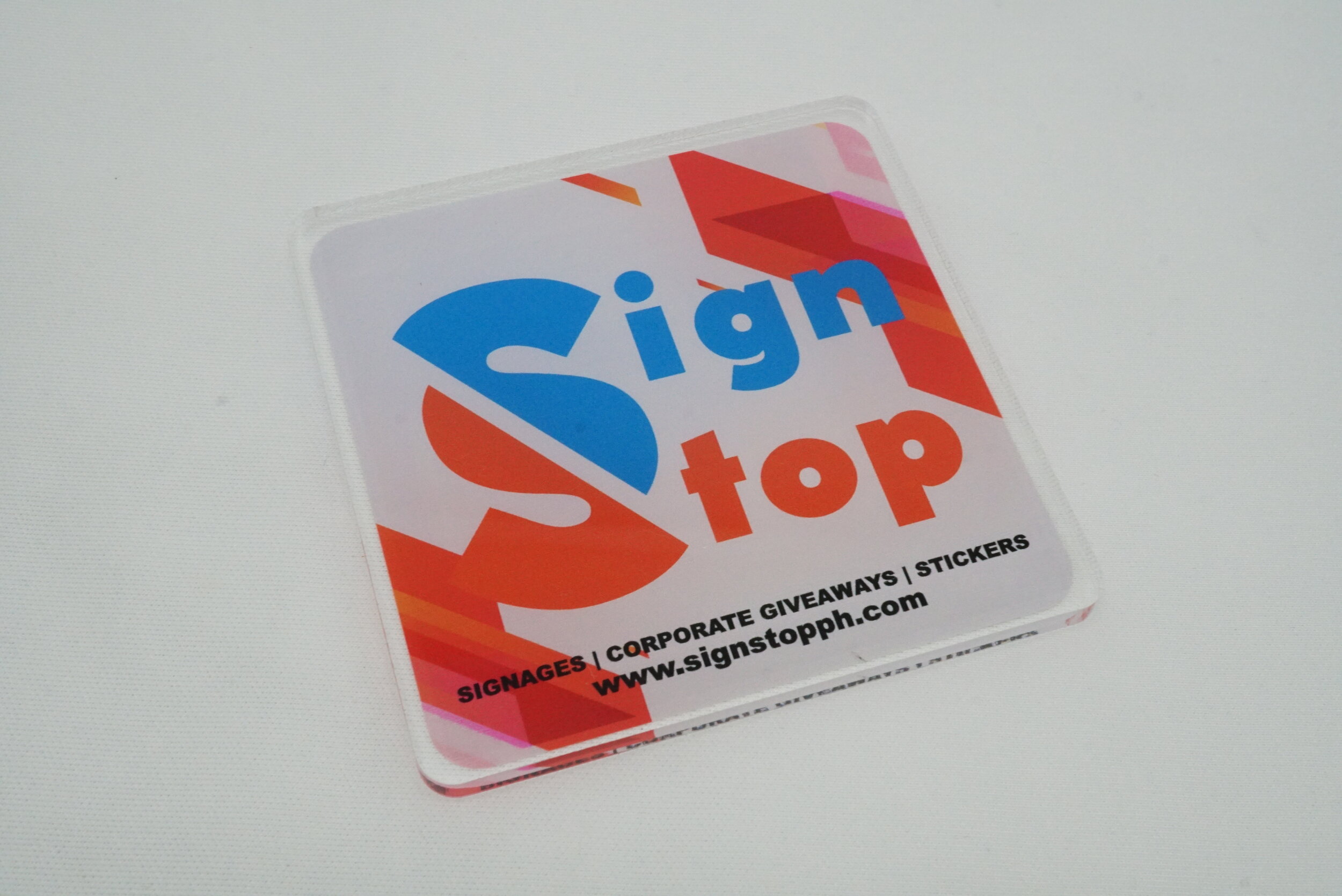 Acrylic Coasters — Sign Stop – Signages, Corporate Giveaways & Printing ...