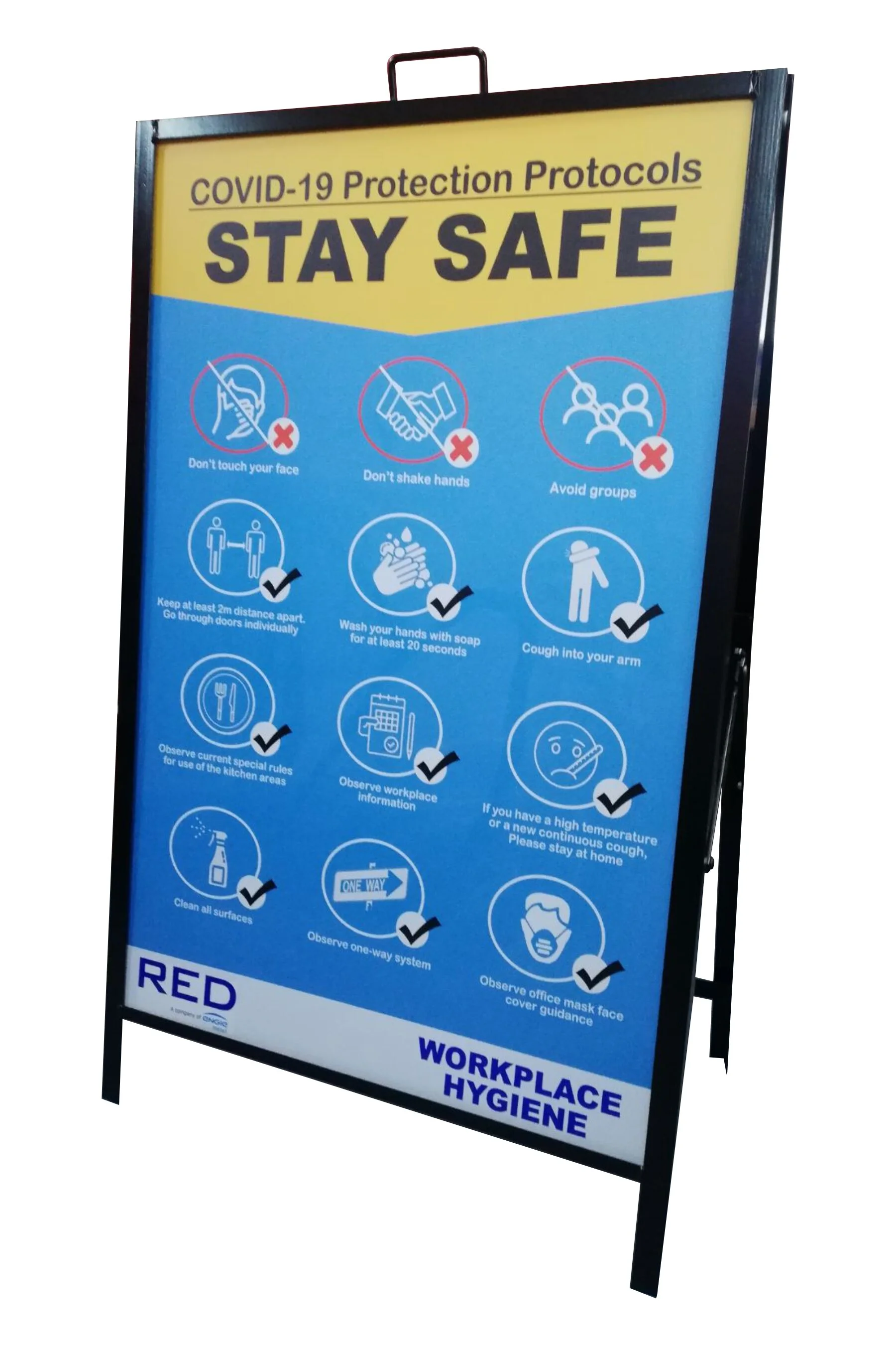 A-Frame Sign — Sign Stop – Signages, Corporate Giveaways & Printing ...