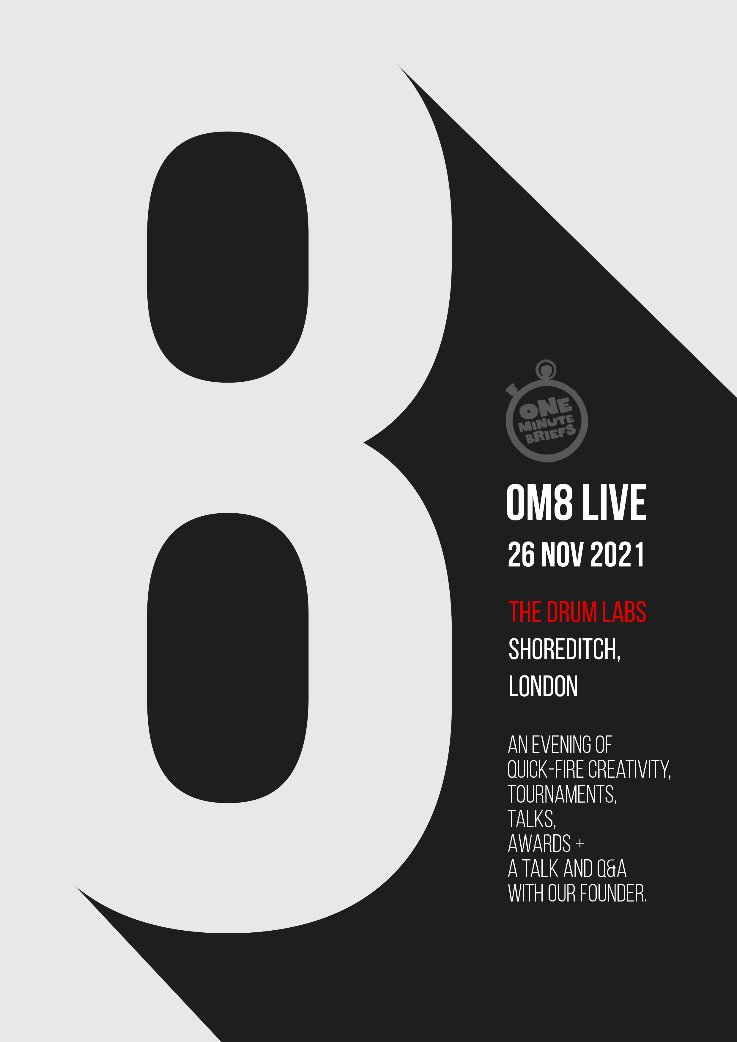 One Minute Brief of the Day: Create fun posters to promote #OM8LIVE ...