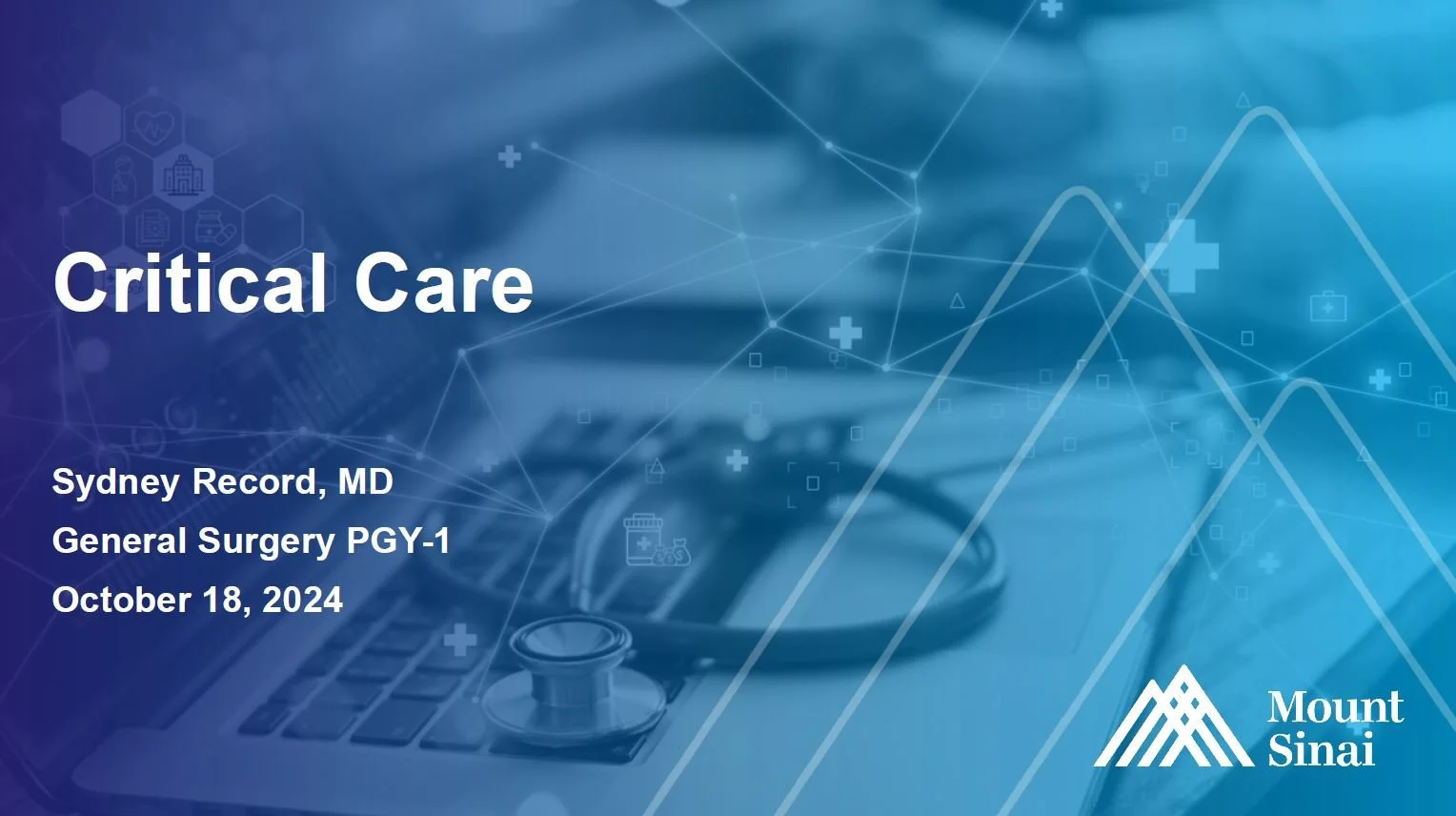 Surgical Education — Mount Sinai General Surgery Residency