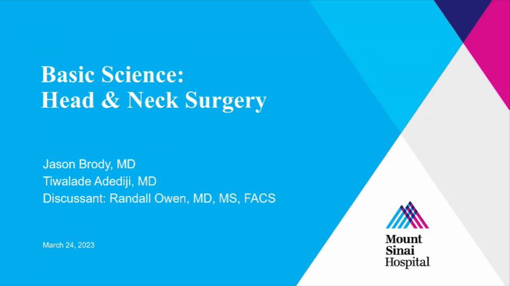 Mount Sinai General Surgery Residency