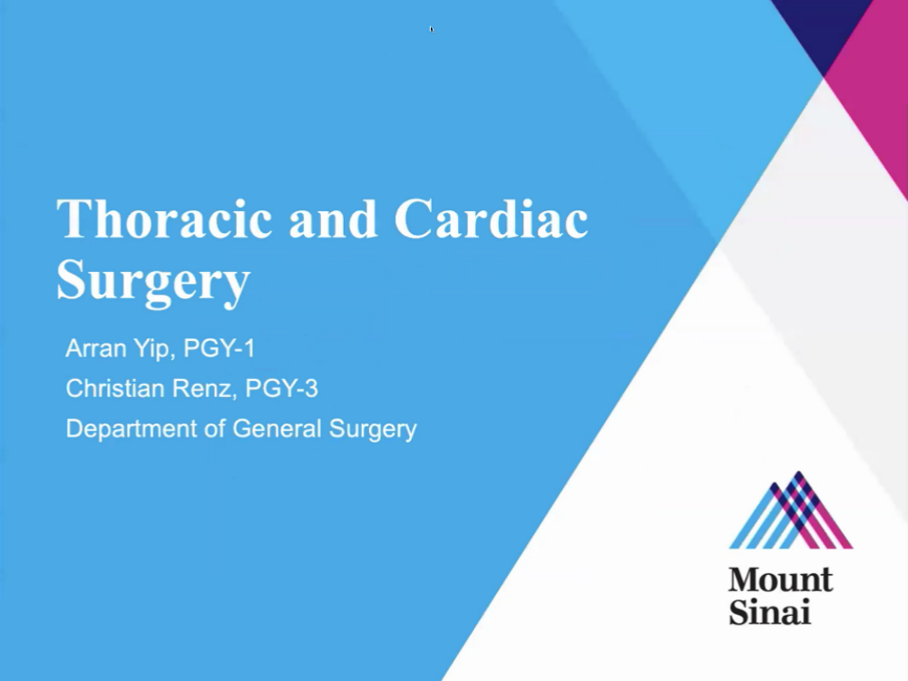 Mount Sinai General Surgery Residency