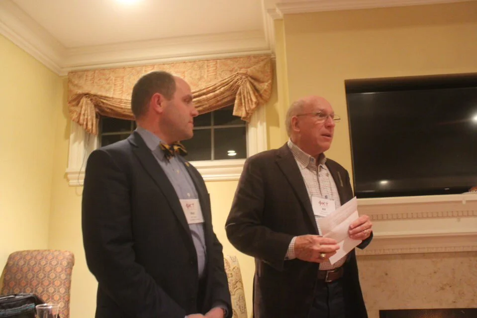 Don and Anne Phillips Host Phi Tau Reception — PHI KAPPA TAU