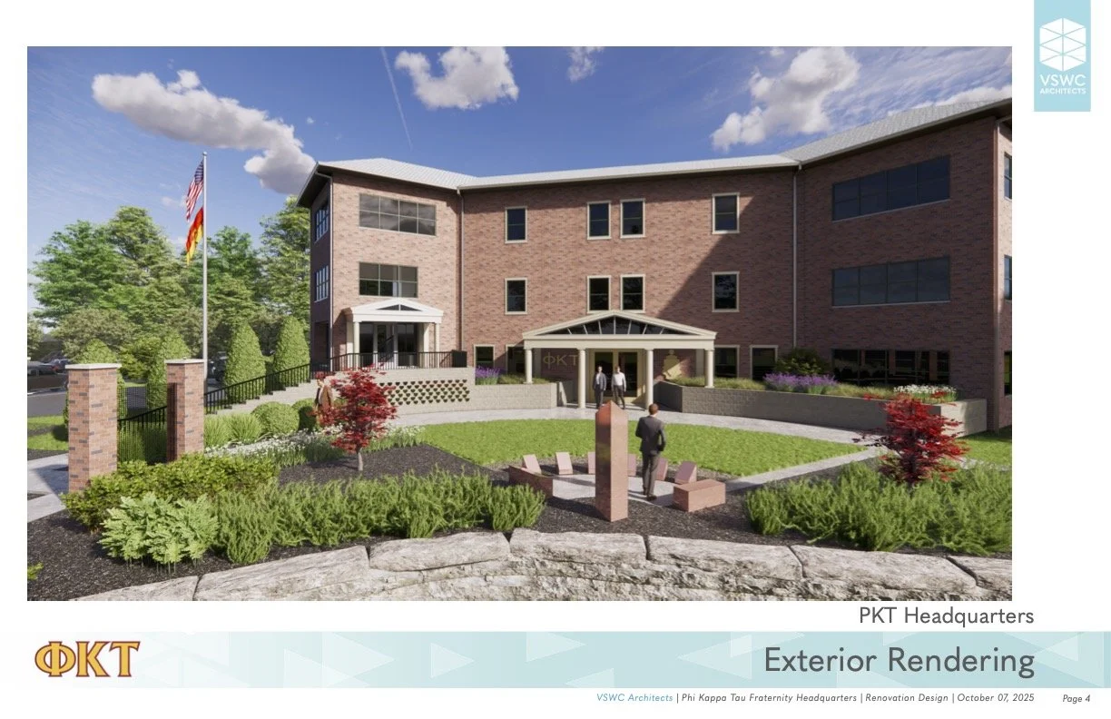 Executive Offices Building Plan — PHI KAPPA TAU