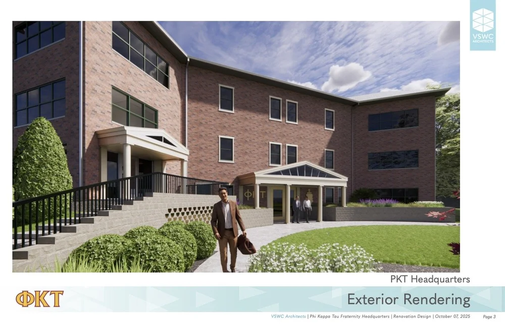 Executive Offices Building Plan — PHI KAPPA TAU