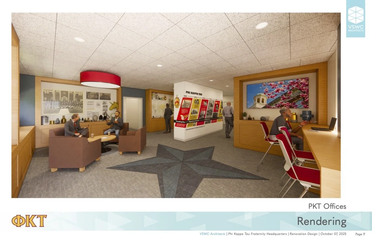 Executive Offices Building Plan — PHI KAPPA TAU