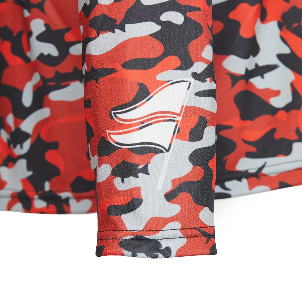 Red Digital Camo Shirt