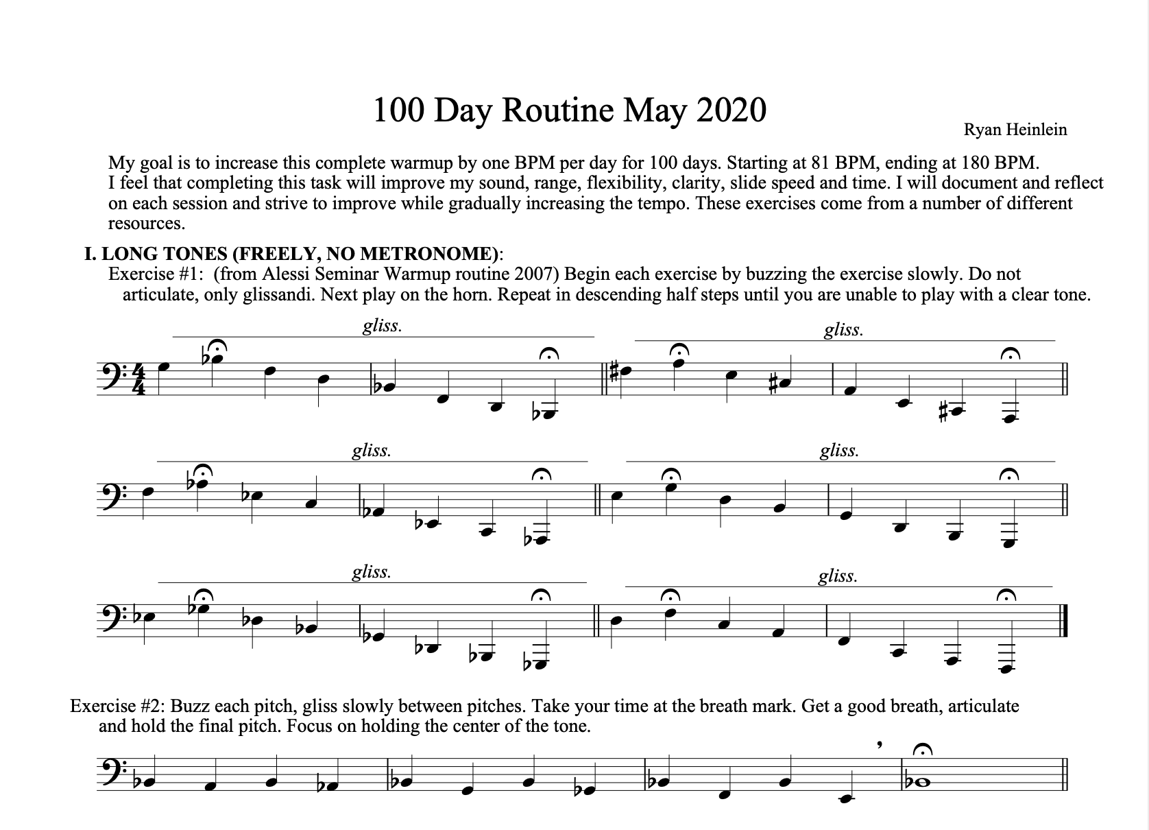 Using a Rhythmic Approach — Ryan Heinlein