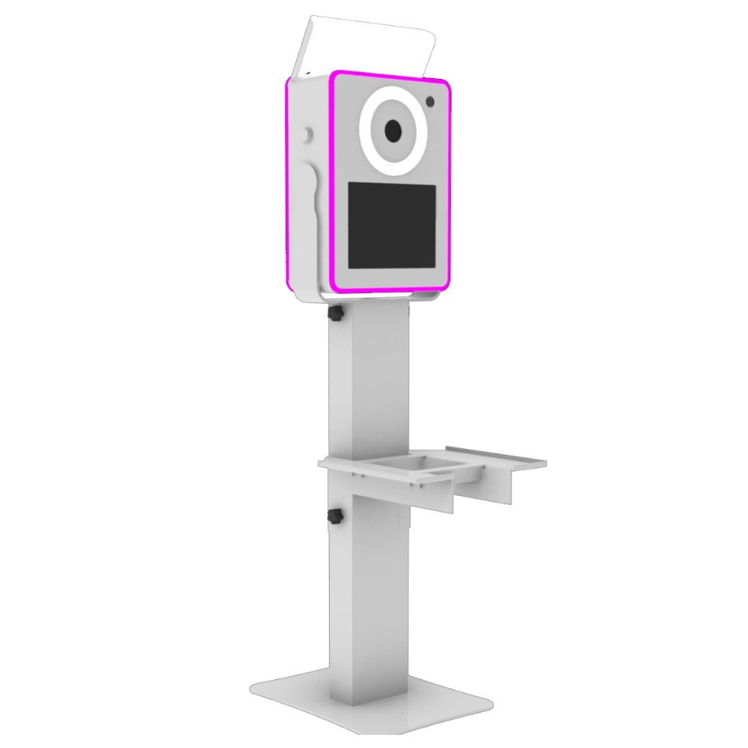 Glam Black & White Photo Booth — Dynamic Pix Photo Booth