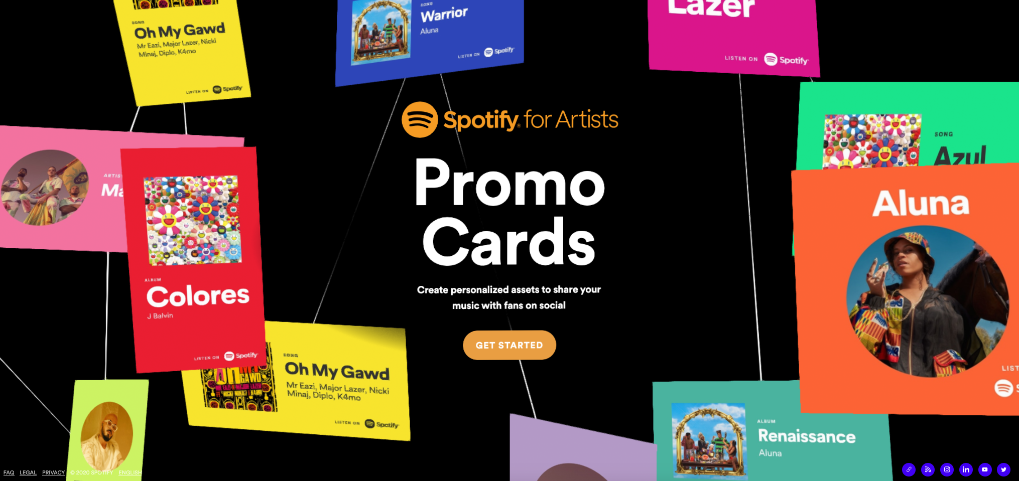 Spotify Promo Cards — DiGiDi