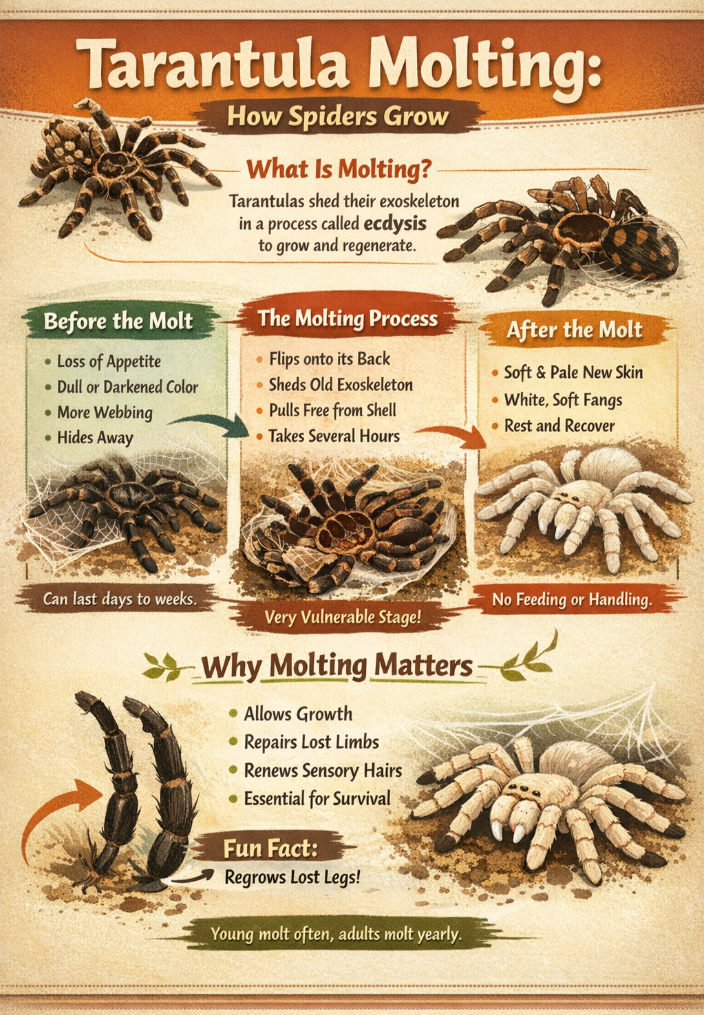My Tarantulas: A 2026 Arachnid Update and Learning Moment — Deirdre ...