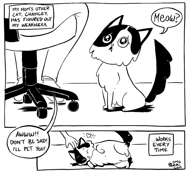 The Power of a Pitiful Cat's Meow — OMG Nikki
