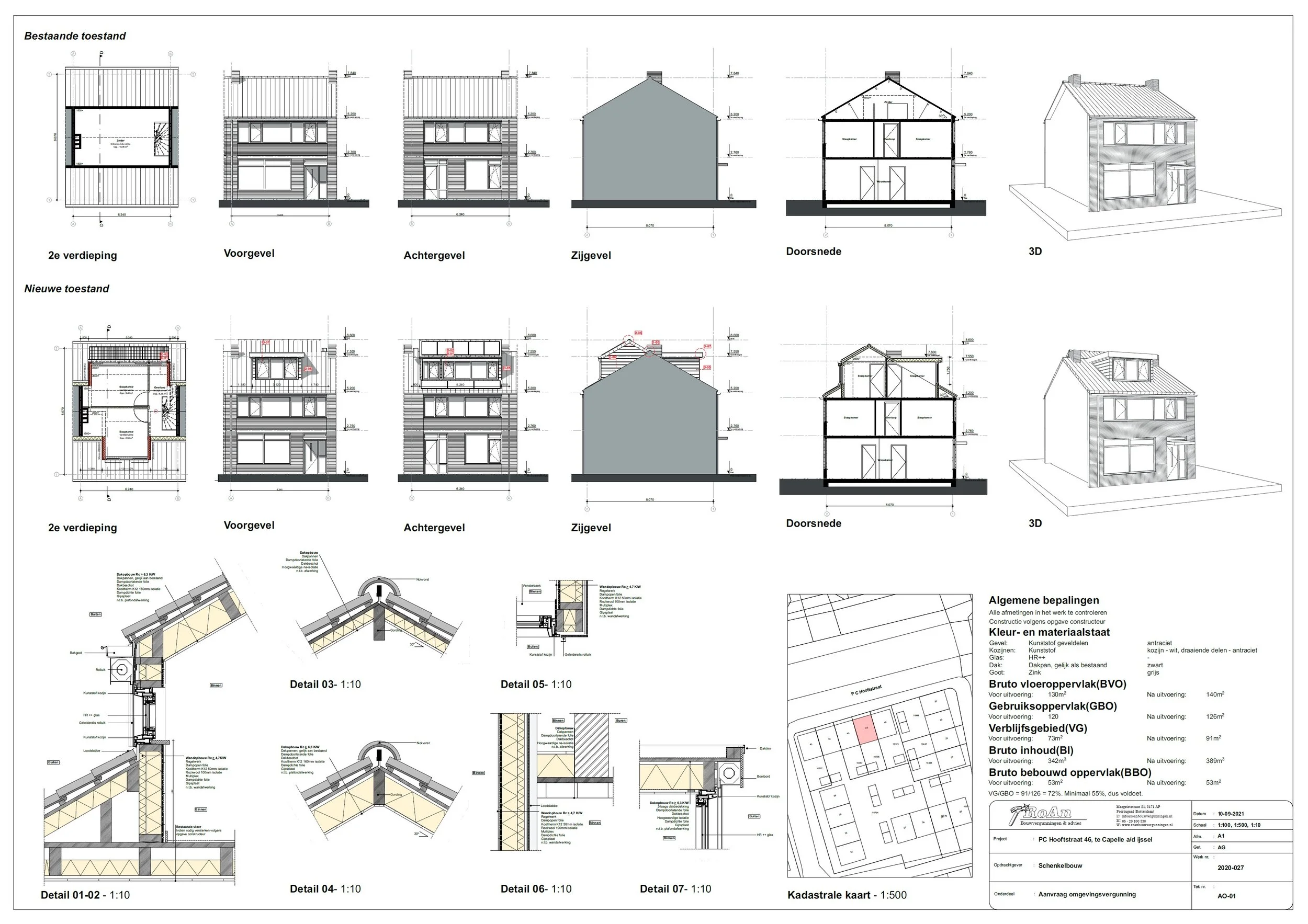bouwtekening — RoAn Bouwvergunningen