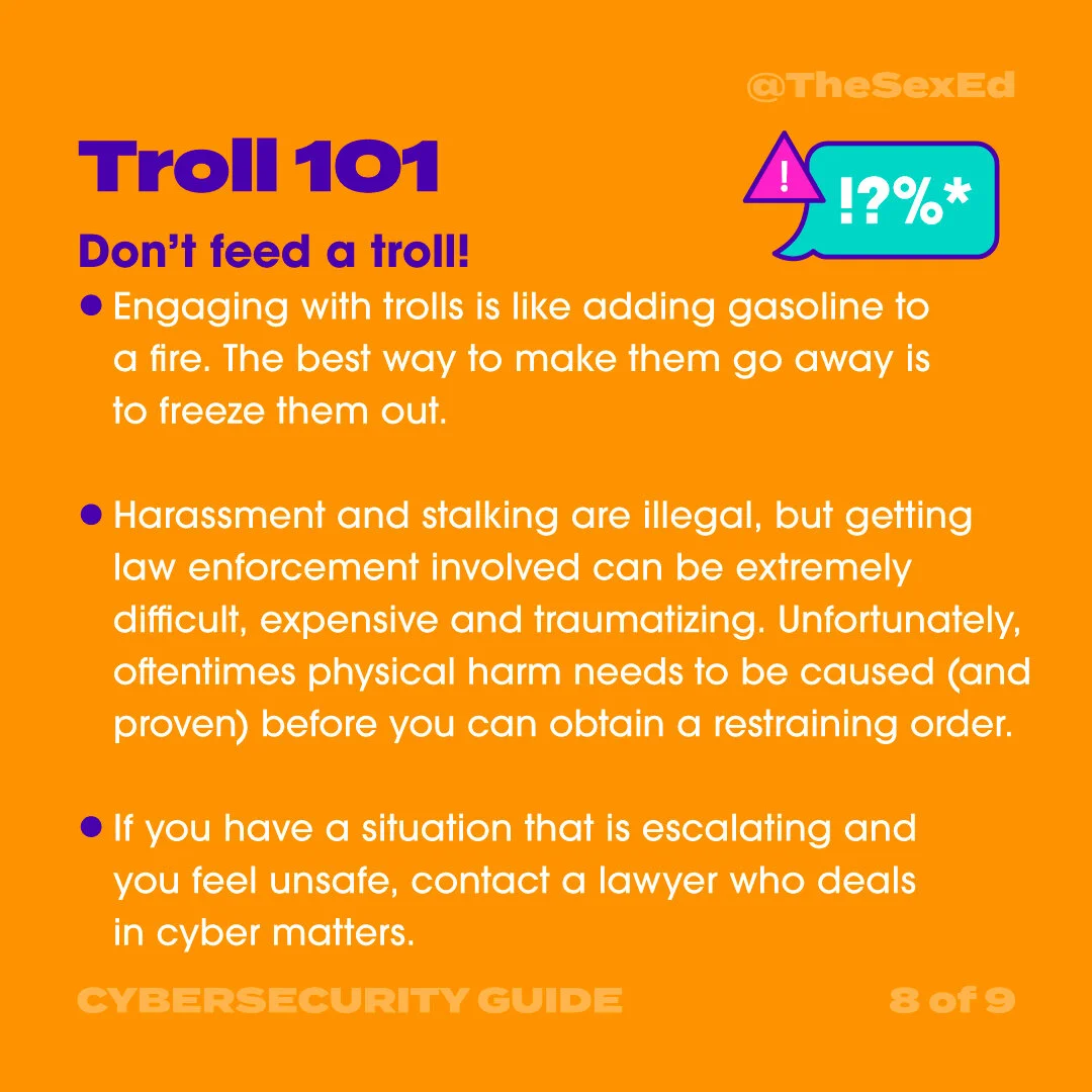 Cybersecurity Part Two — The Sex Ed