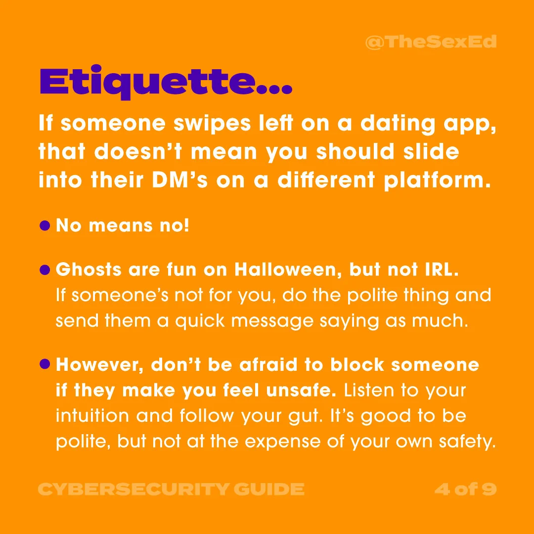 Cybersecurity Part Two — The Sex Ed