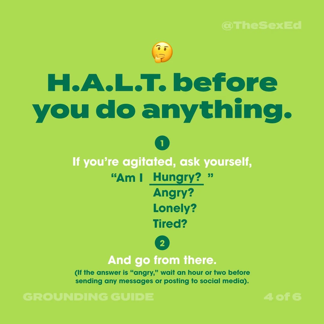 Grounding Exercise Guide — The Sex Ed