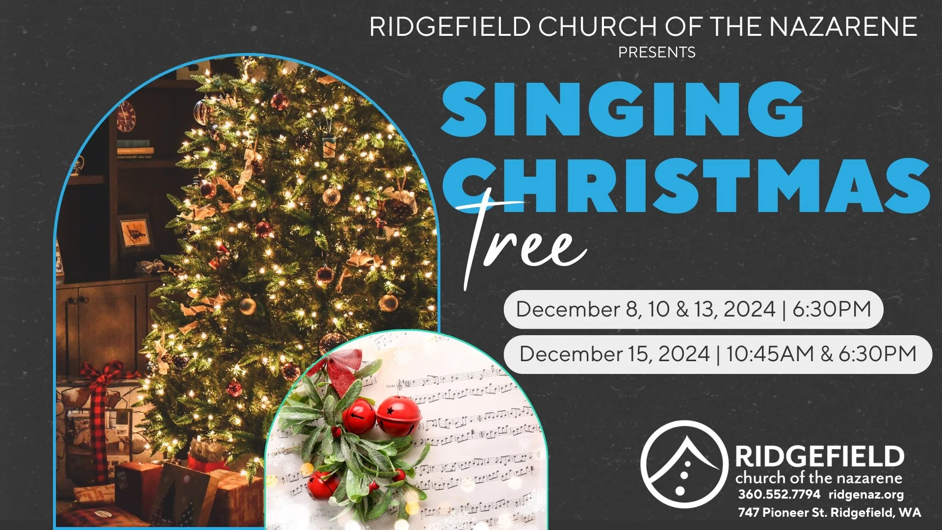 Singing Christmas Tree — Ridgefield Nazarene
