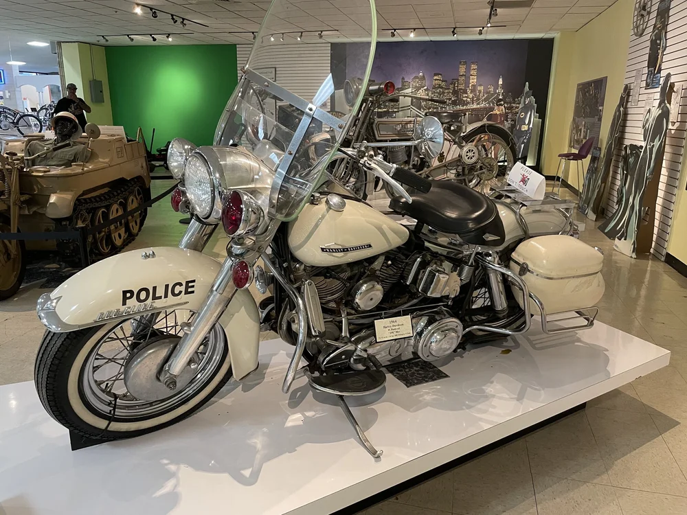 Police Motorcycle Harley