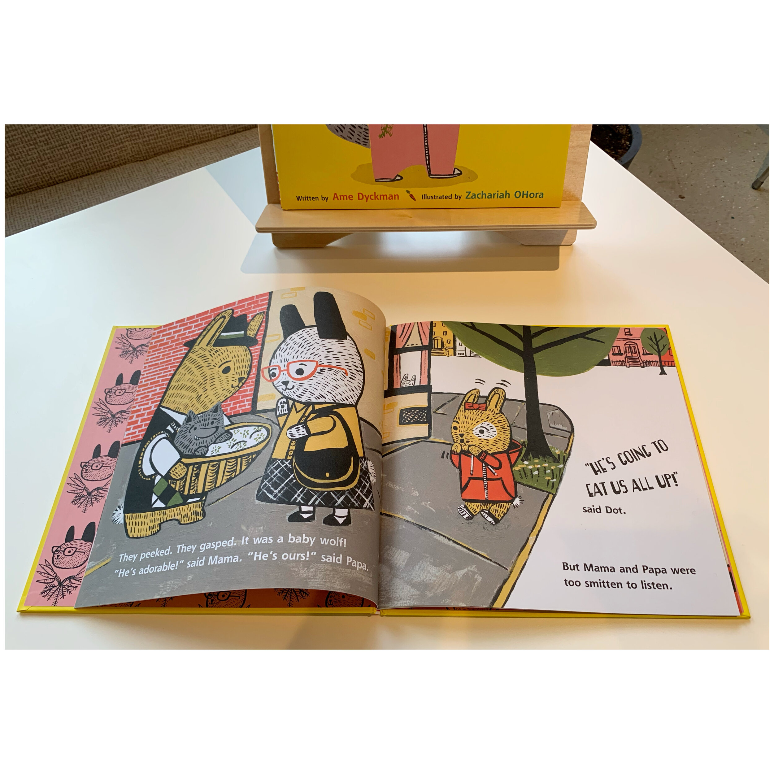 Wolfie the Bunny by Ame Dyckman — picture book