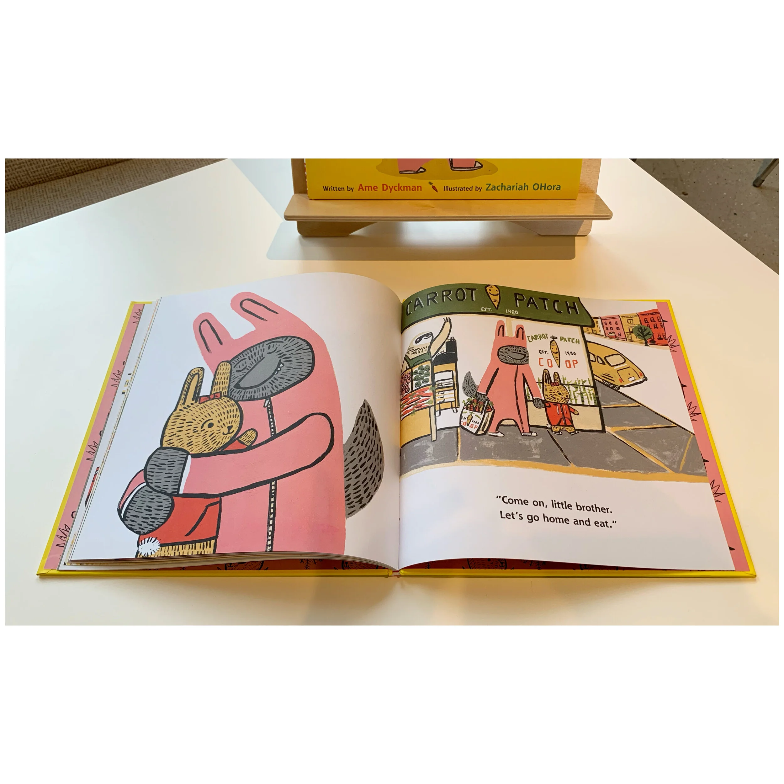 Wolfie the Bunny by Ame Dyckman — picture book