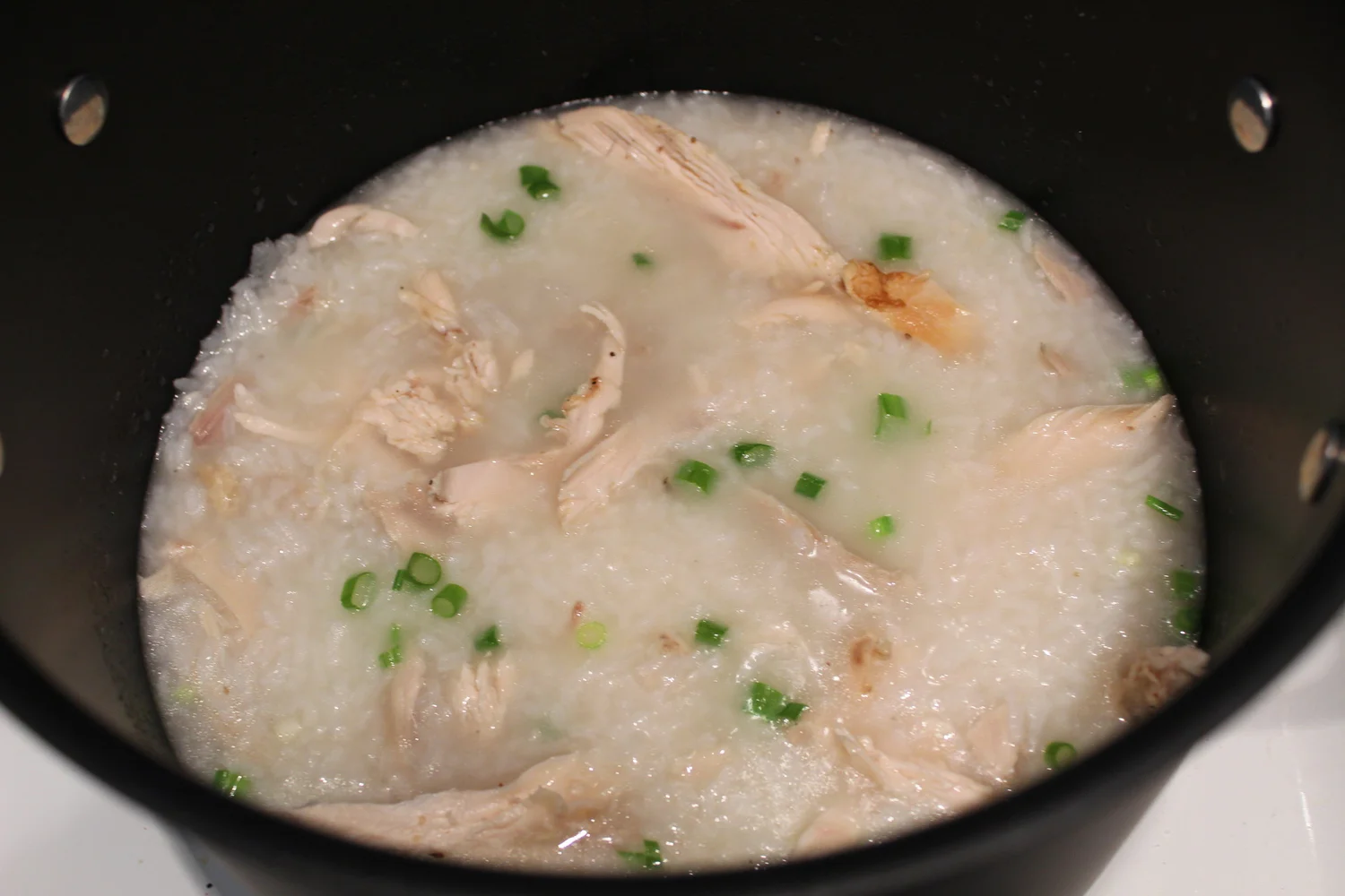 Ginger Chicken Congee — COOKING WITH THE PAN