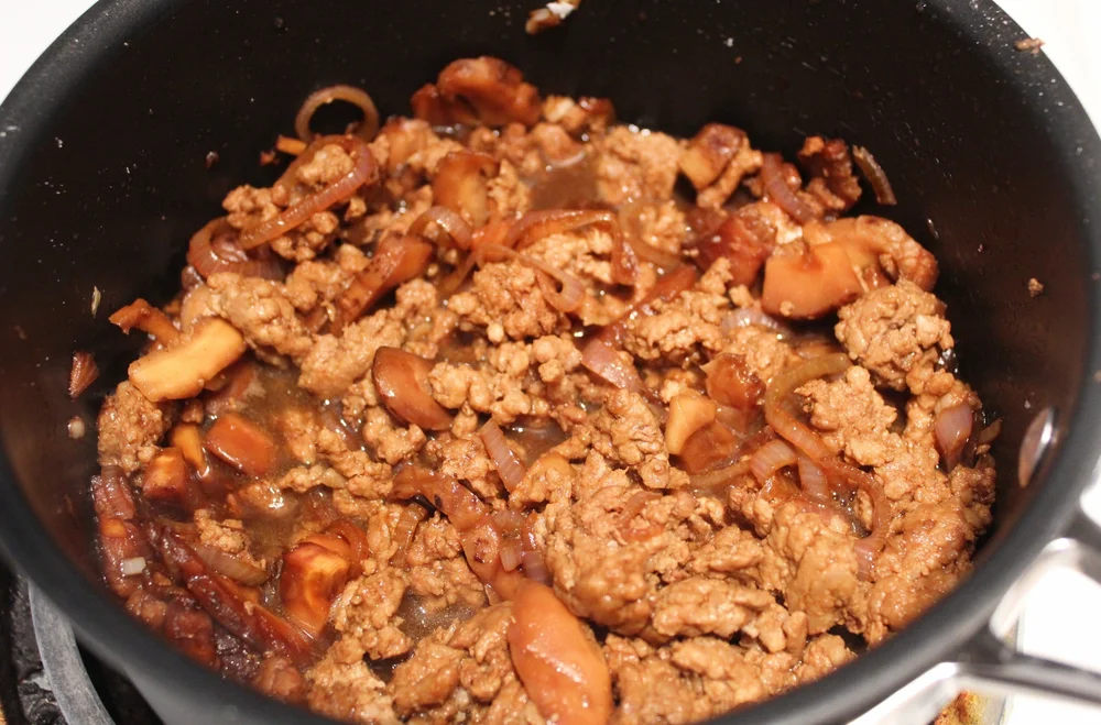 Minced Pork Rice — COOKING WITH THE PAN