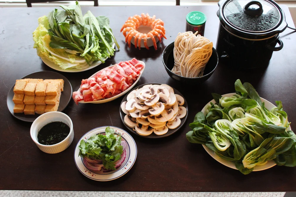 Hot Pot for Two — COOKING WITH THE PAN