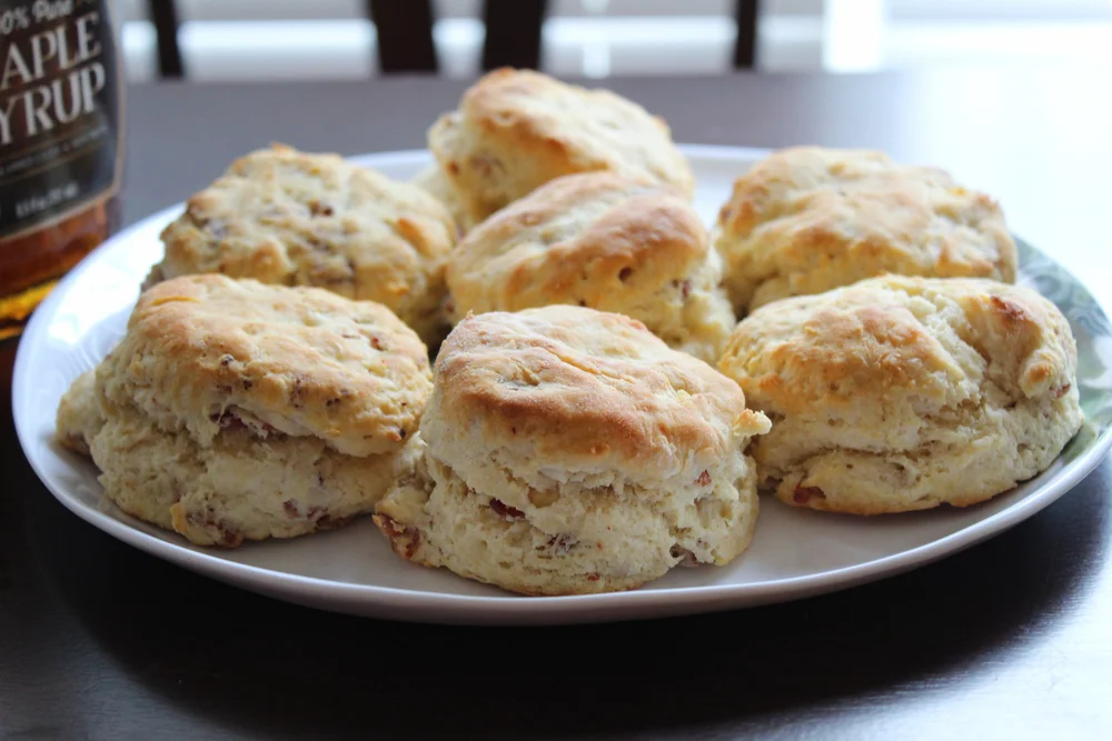 Maple Bacon Biscuits — COOKING WITH THE PAN