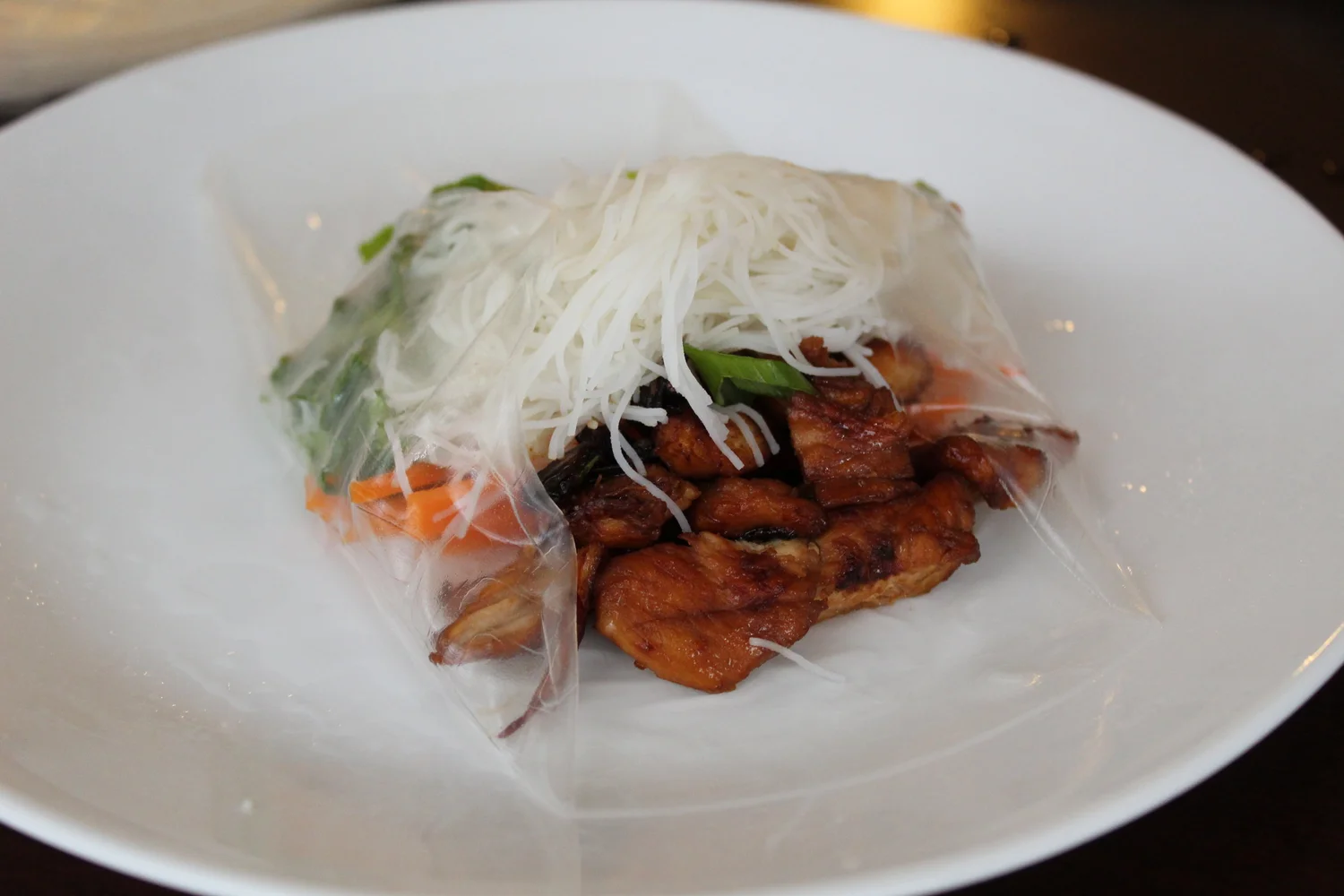 Grilled Chicken Summer Rolls — COOKING WITH THE PAN