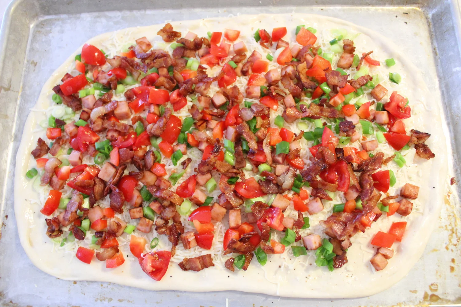 Breakfast Flatbread — COOKING WITH THE PAN