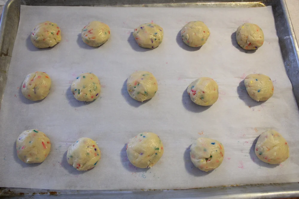 Confetti Cookies — COOKING WITH THE PAN