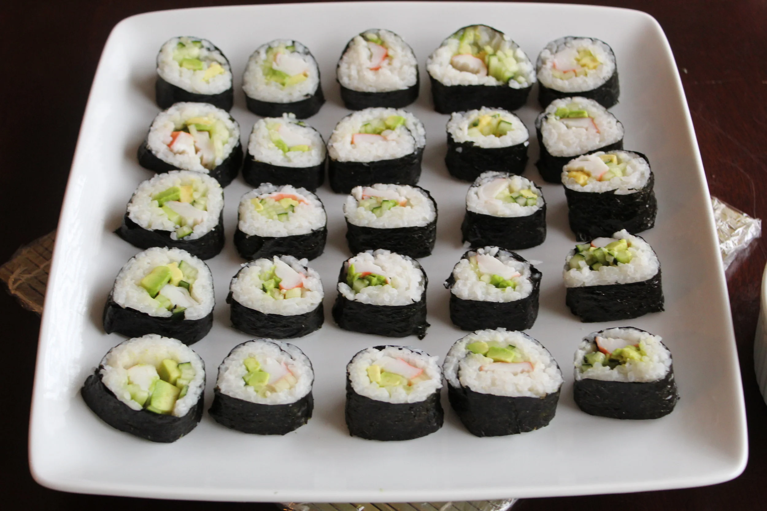 California Rolls — COOKING WITH THE PAN