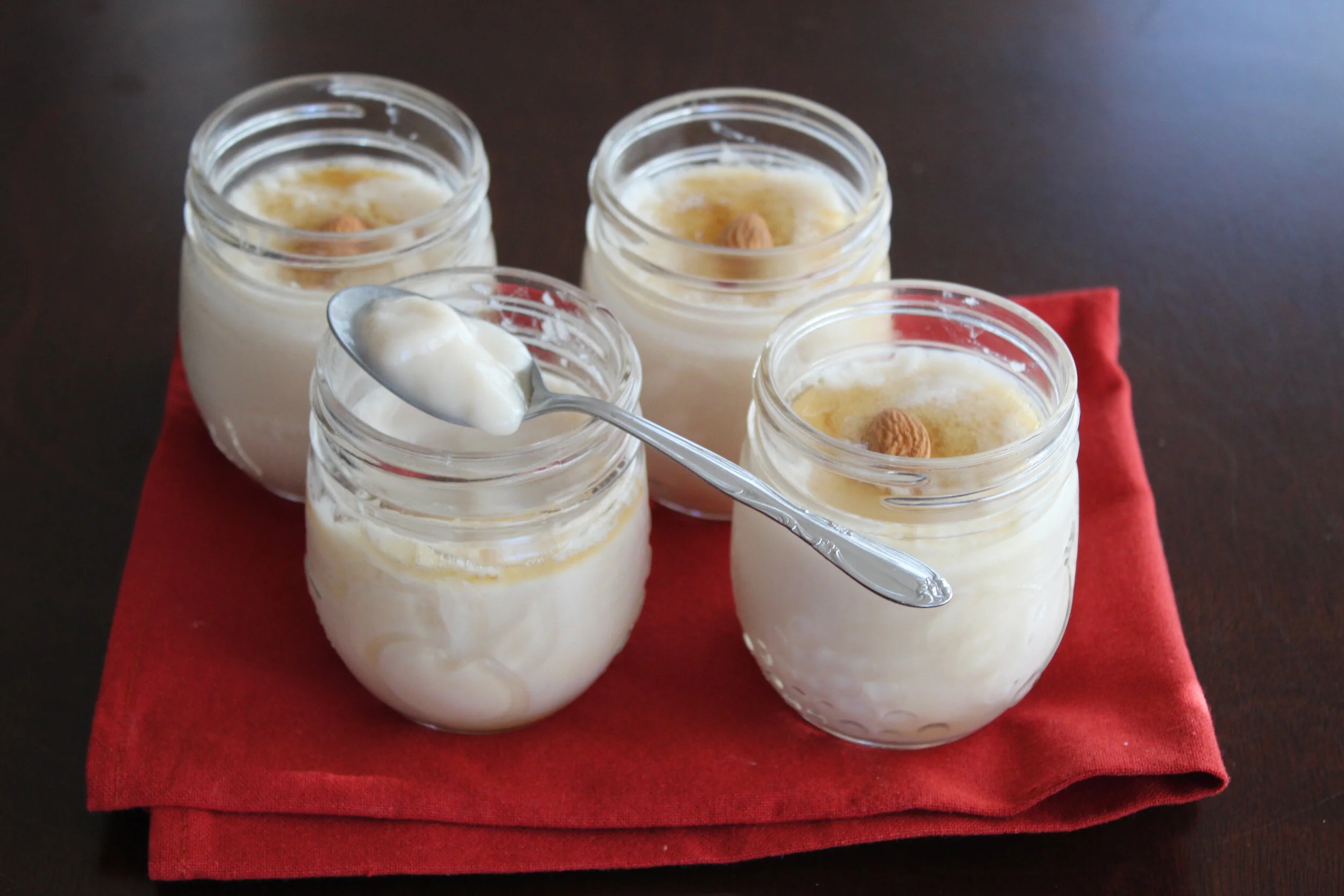 Maple Almond Pudding Cups — COOKING WITH THE PAN
