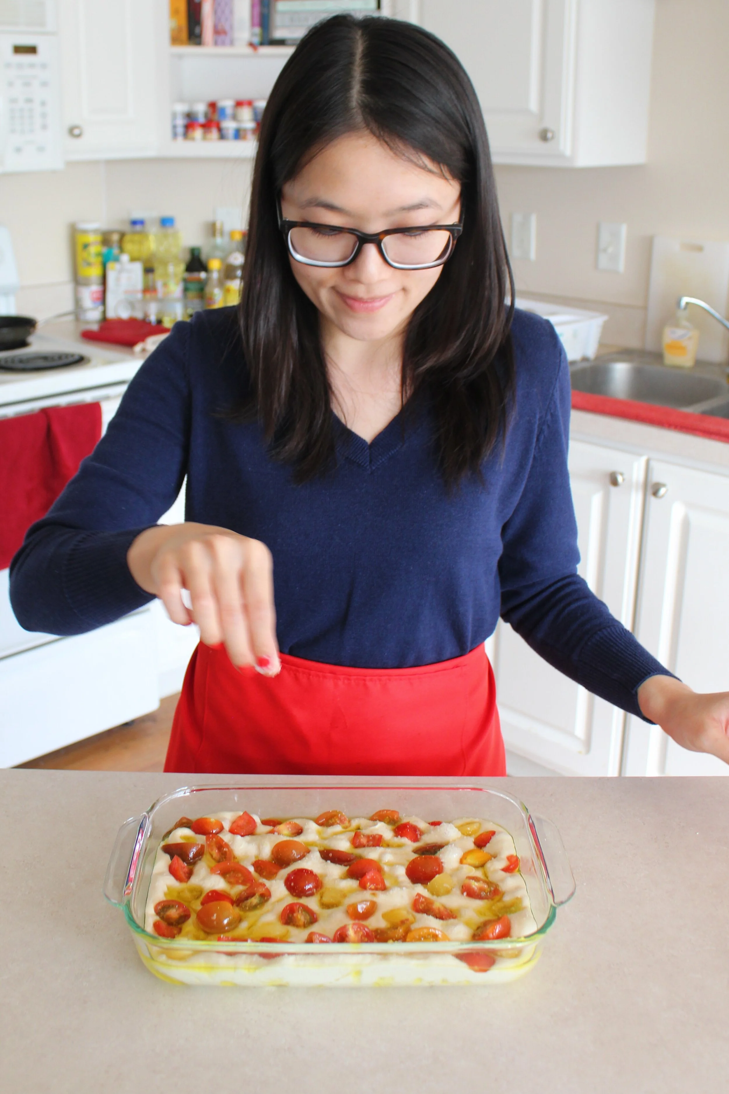 Baking from My Pantry and Focaccia with Rainbow Tomatoes and Dried ...
