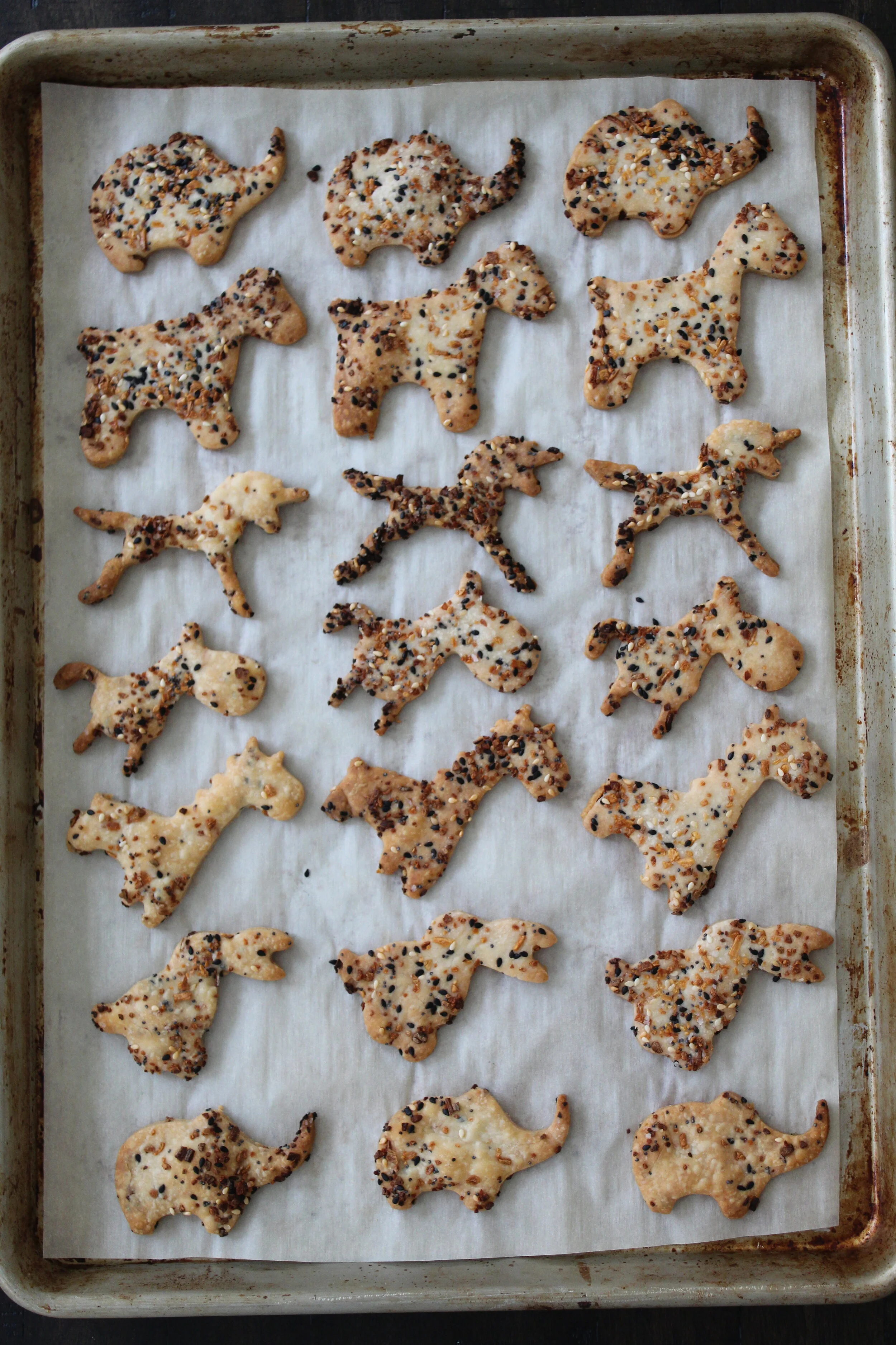 Planning for Thanksgiving and Savory Everything Animal Crackers ...