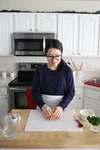 Cheesy Pepper Parsley Homemade Pasta with Asparagus, Bacon, and ...