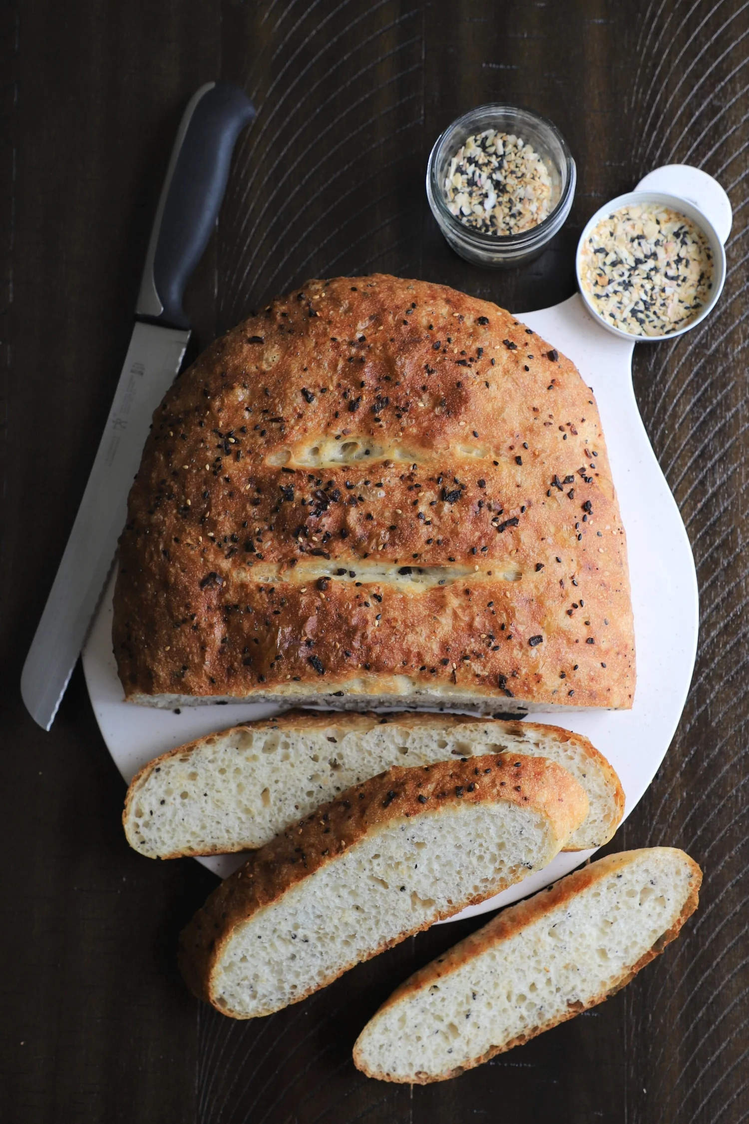 Baking Up Everything Seasoning Bread From Scratch — COOKING WITH THE PAN