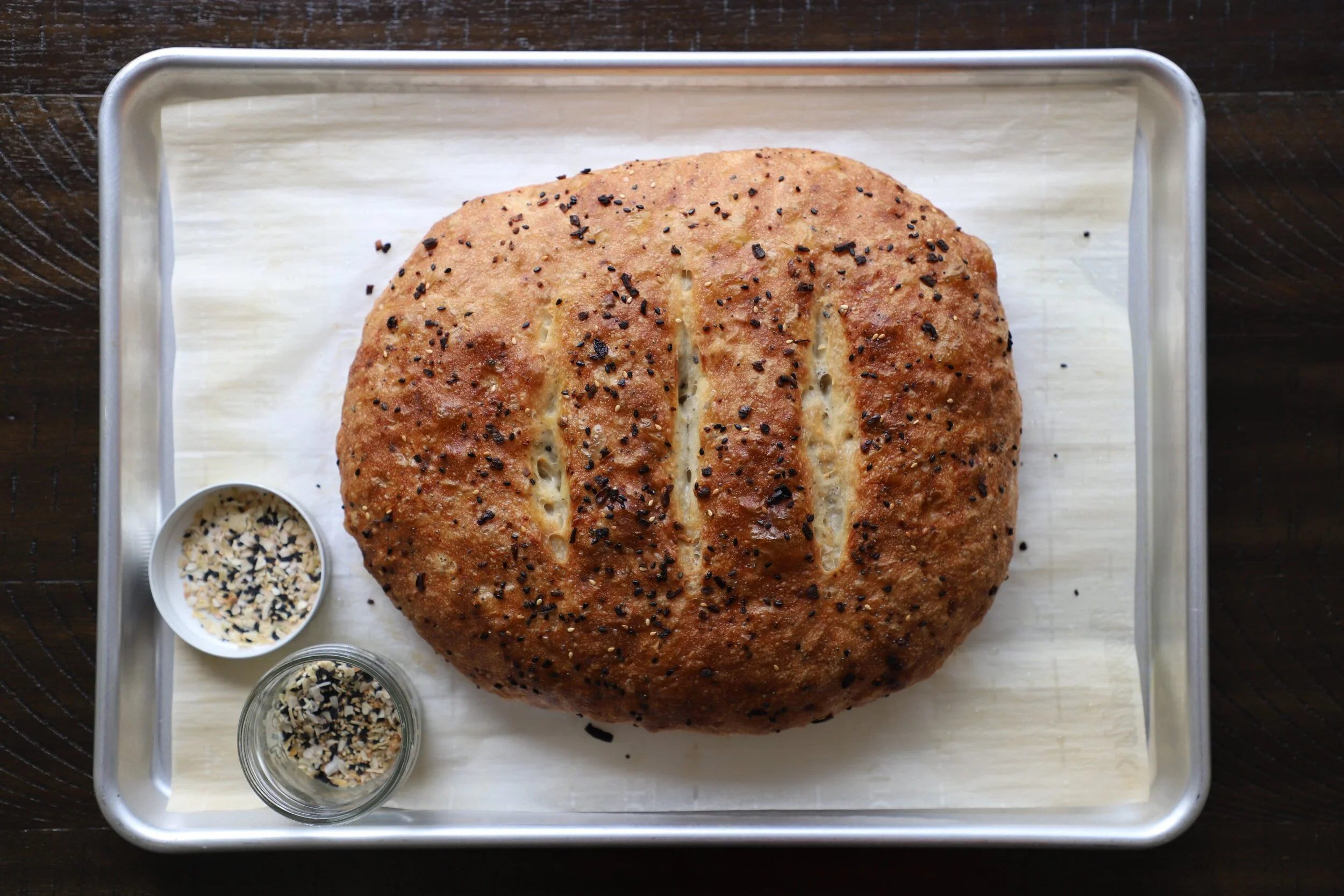Baking Up Everything Seasoning Bread From Scratch — COOKING WITH THE PAN