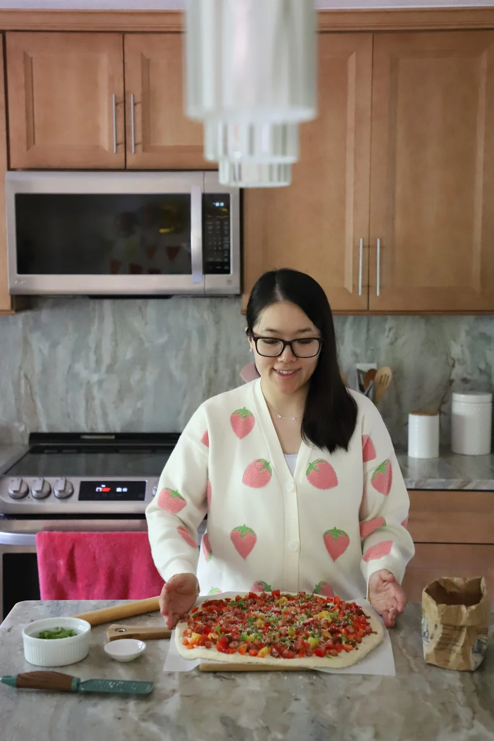 Celebration Pizza + Updates on Baby Z — COOKING WITH THE PAN
